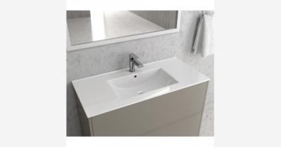 Lavabo blanc vasque pour meuble LT 7506-60